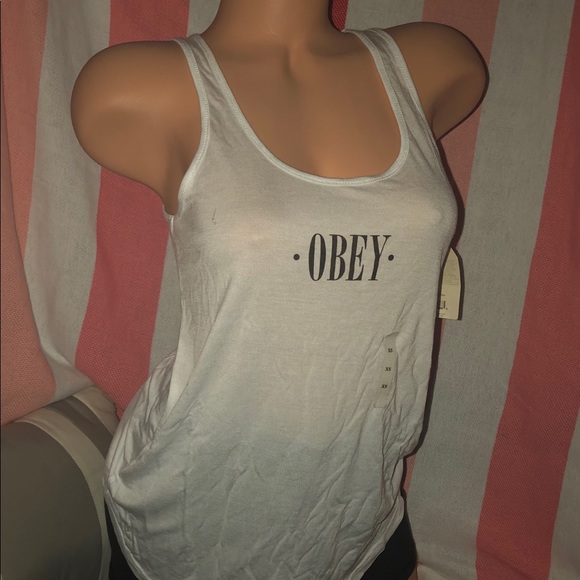 Obey | Tops | Obey Tank Xs | Poshmark